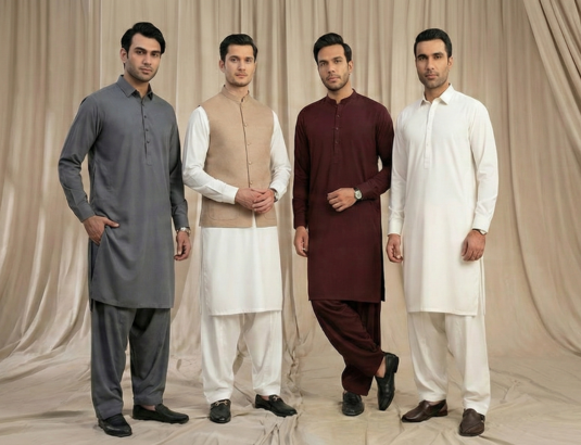 Aftari Evenings Made Elegant: Men's Eastern Wear for Ramzan – AK Galleria