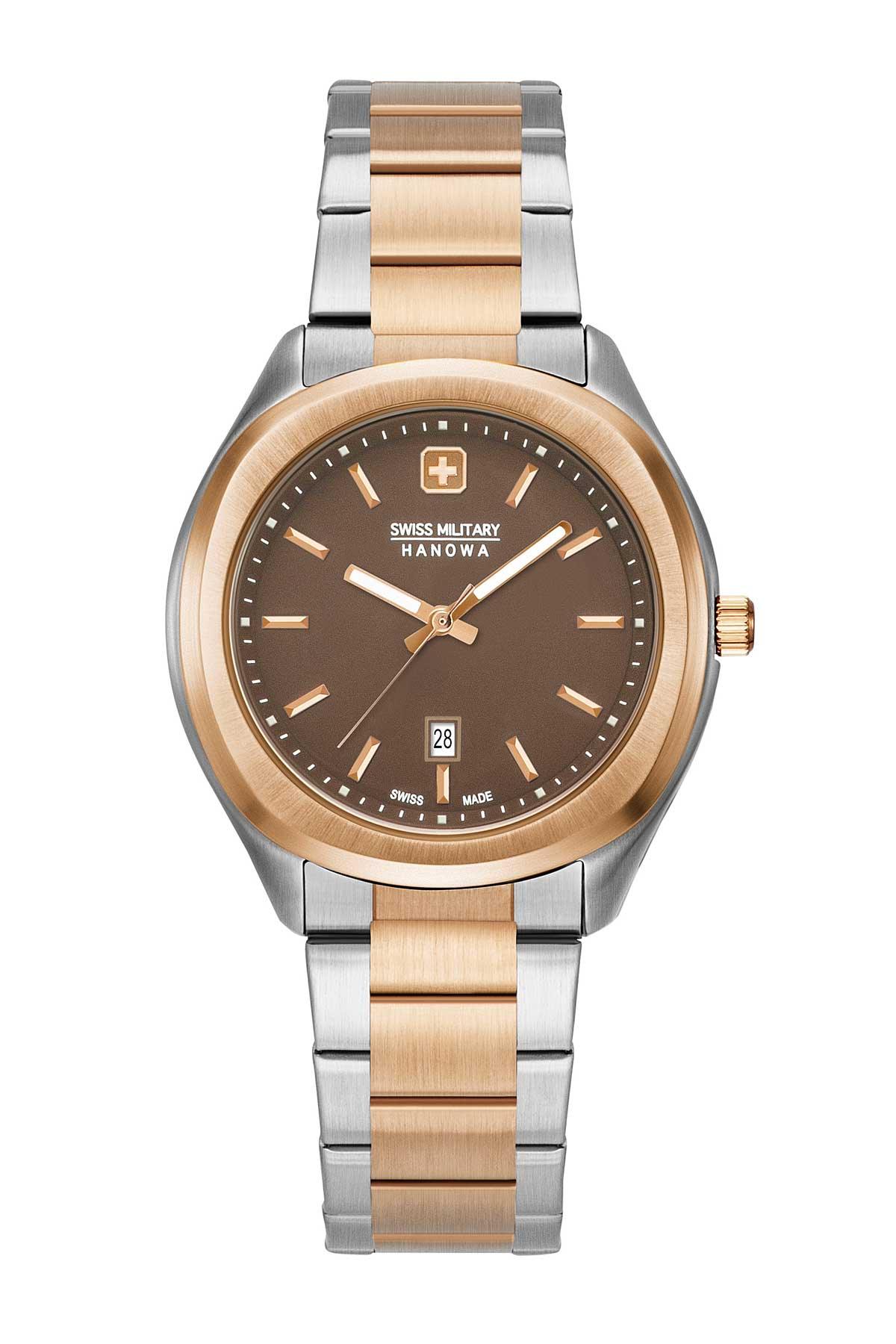 SWISS MILITARY HANOWA Swiss Military Hanowastainless Steel Lady Watch ...