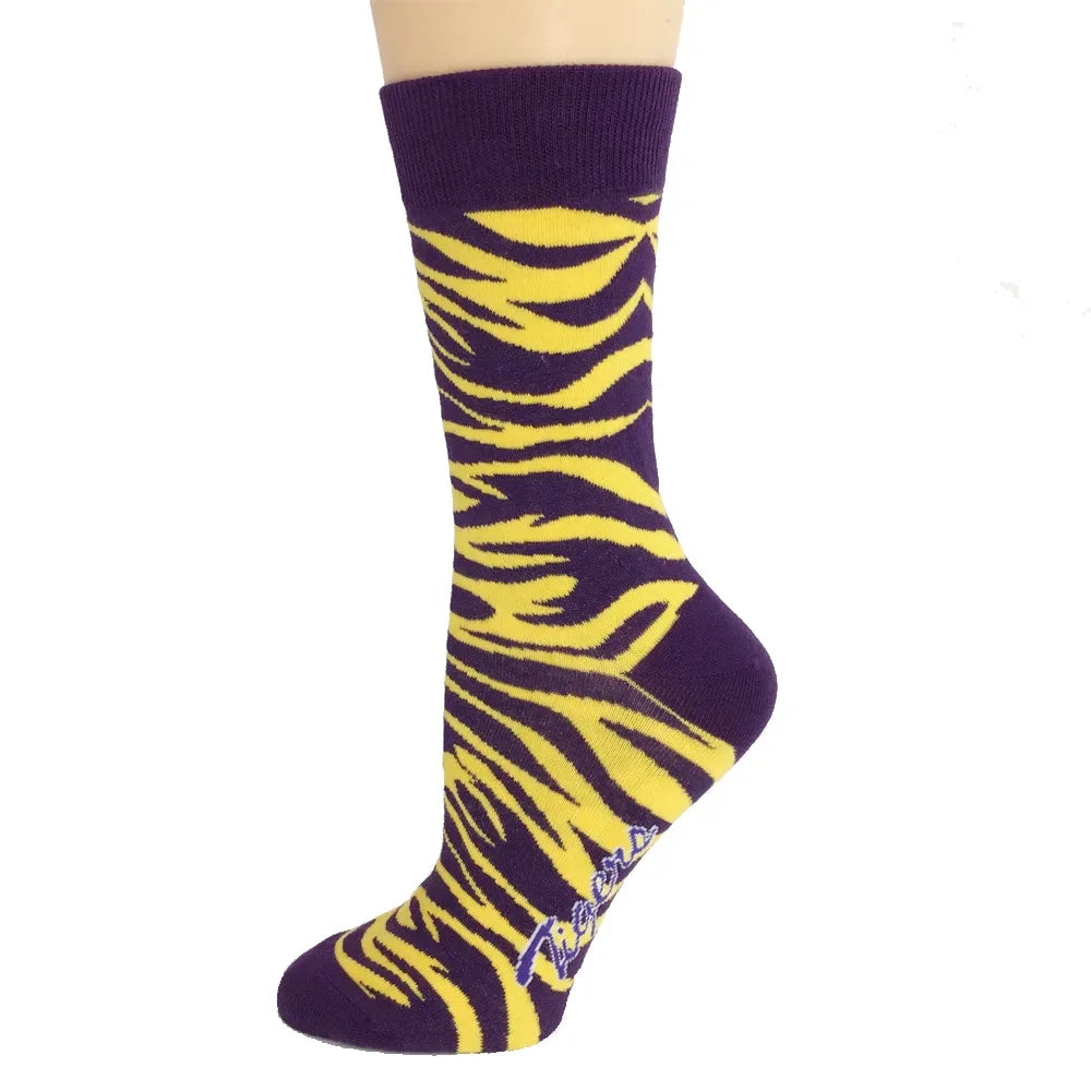 FUNKY DUNKY TIGER STRIPE SOCKS - Shop at AK Galleria