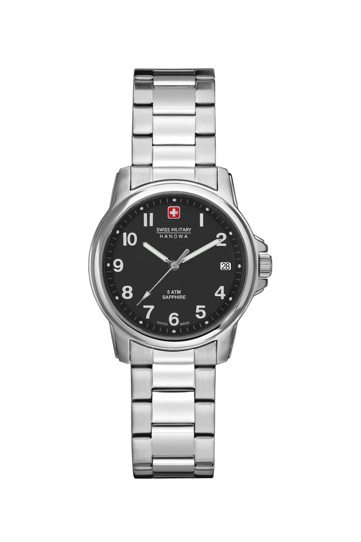 SWISS MILITARY HANOWA Swiss Military Hanowastainless Steel Lady Watch ...